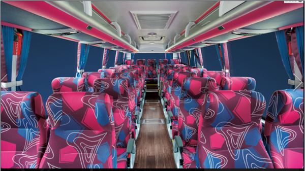 luggage rack,bus interior component front roof rearroof