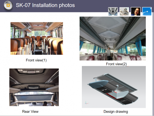 SK-07 Interior Luggage Rack for Bus - Sukorun