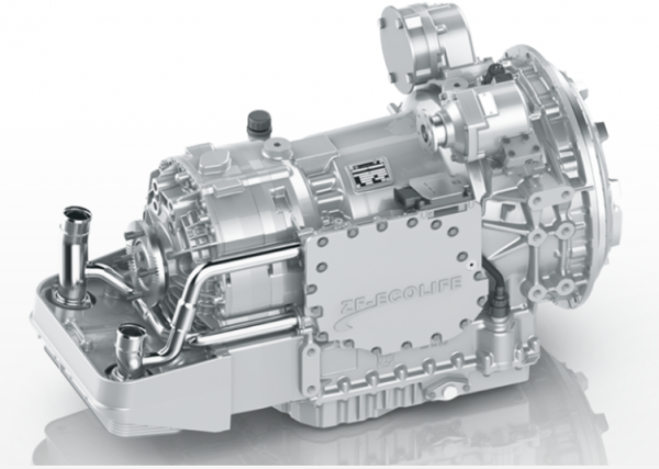 Fuel-Efficient 6-Speed Automatic Bus Transmission for ZF EcoLife 2 Series