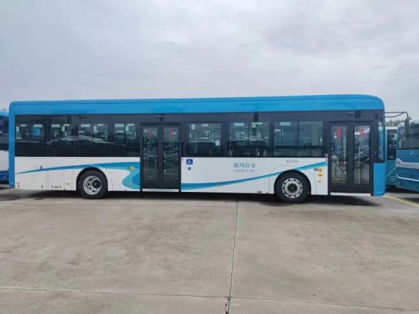 350 units King Long electric city buses were delivered to Yinchuan ...